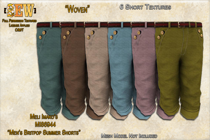Second Life Marketplace - [SEW] Full Permission Textures for MI86944 ...