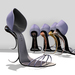 Second Life Marketplace - ieQED savoy.sandal.violet