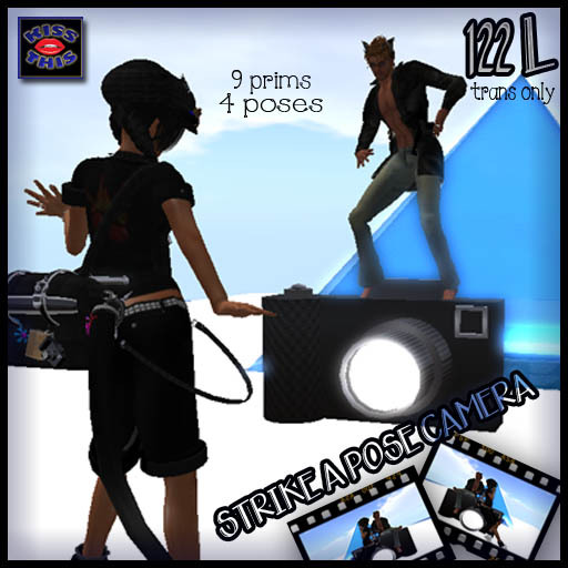 Second Life Marketplace - Strike A Pose Camera *boxed*