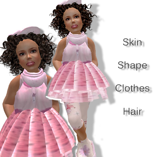 Second Life Marketplace - [ D ] Kid's Avatar Complete - Little Girl