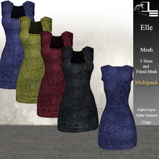 Second Life Marketplace - DE Designs - Elle - Floral Multipack