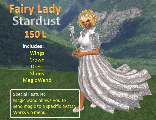 Second Life Marketplace - Stardust Fairy Lady