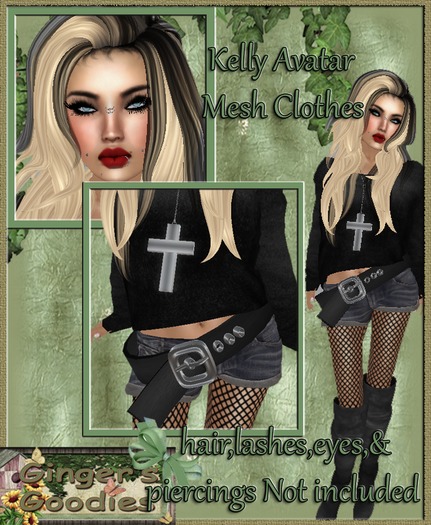 Second Life Marketplace - Kelly complete avatar( Hold&Click)