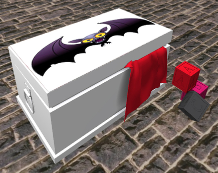 Second Life Marketplace - Vampire Baby Child Toy Trunk Box Toybox with ...