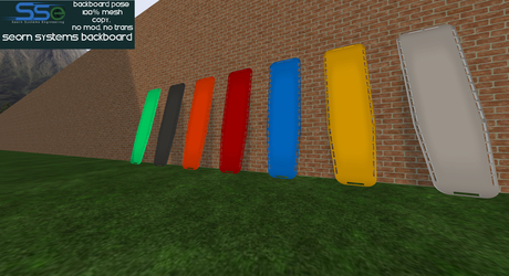 Second Life Marketplace - [>>SSE] Backboard