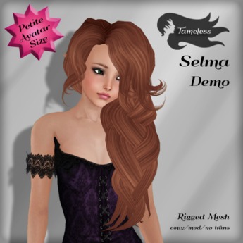 Second Life Marketplace - *NEW RELEASE* Tameless Hair Selma (petite) - DEMO