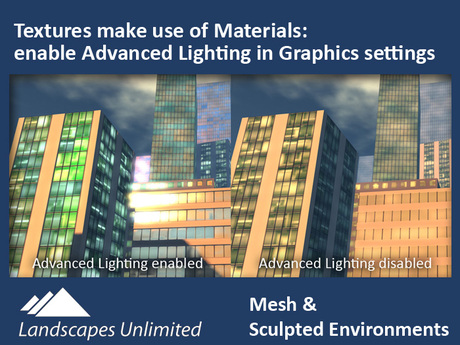 Second Life Marketplace - [DEMO] Sim Surround MODERN CITY (Full sim ...
