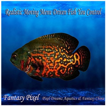 Second Life Marketplace - Realistic Moving Menu Driven Fish MEGA PACK 5