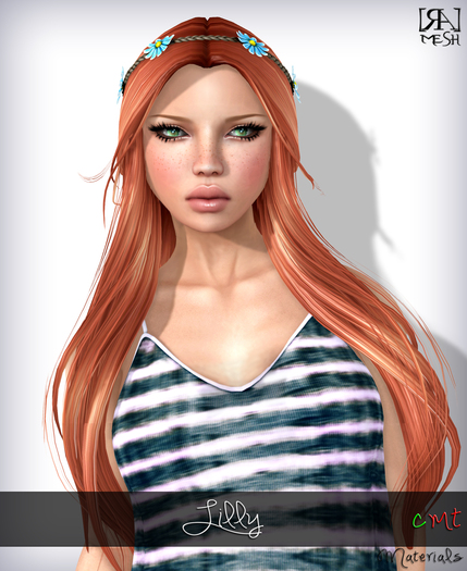 Second Life Marketplace - [RA] Lilly Hair - Colours