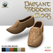 Second Life Marketplace - !! FANTAVATAR & MOONSTRUCK !! Wooden Clogs & HUD