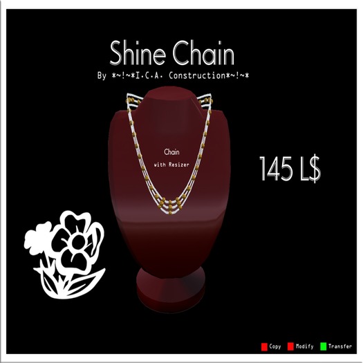 Second Life Marketplace - [I.C.A.] Shine Chain