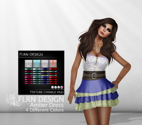 Second Life Marketplace - Amber Dress V1