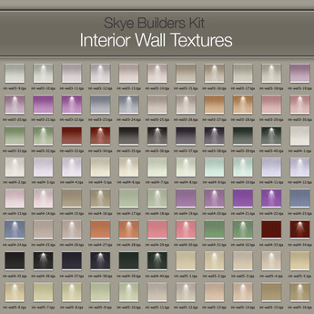 Second Life Marketplace - Interior Wall Megapack- PROMO PRICE 320 Full ...
