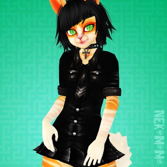 Second Life Marketplace - NekoMoMo =^-^= Kemono Military Shirt Mod ...