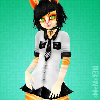 Second Life Marketplace - NekoMoMo =^-^= Kemono Military Shirt Mod ...
