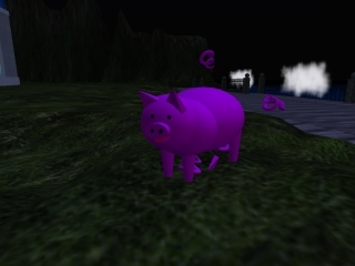Second Life Marketplace - 3 exploding pink pigs no copy pig animal fun ...
