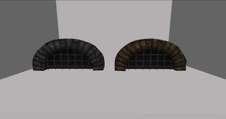 Second Life Marketplace - Syndicate - Dungeon Wall Grate