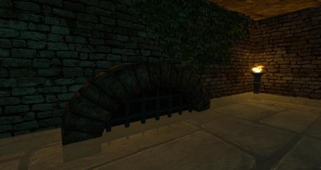 Second Life Marketplace - Syndicate - Dungeon Wall Grate