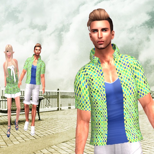 Second Life Marketplace - Platypus Cool Blue mixed mesh For Classic Avatars