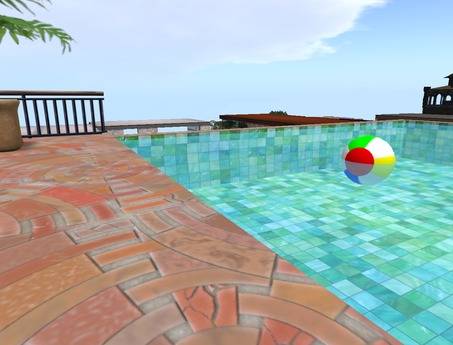 Second Life Marketplace - pool for linden home