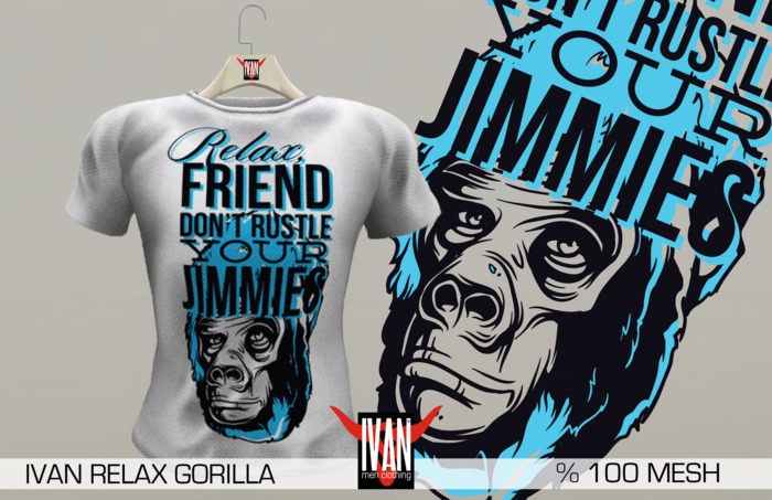 Second Life Marketplace - IVAN RELAX GORILLA