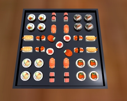 Second Life Marketplace - Sushi Party Platter With Eat/Detach ...