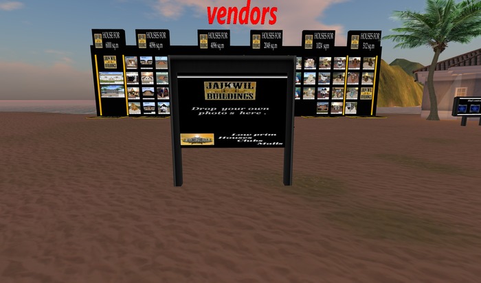 Second Life Marketplace - free gift slide advertice board