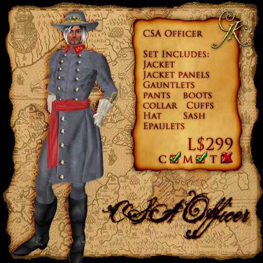 Second Life Marketplace - GK Designs CSA Officer