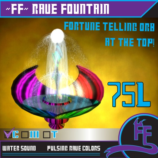 Second Life Marketplace - ~FF~ Rave Fountain