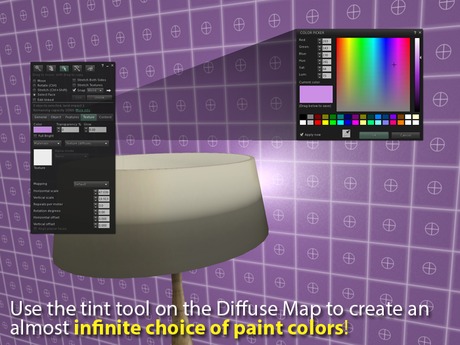 Second Life Marketplace - Color Tintable Paint Textures - Full Perm ...