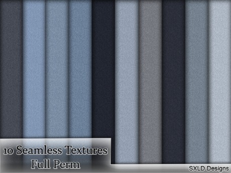Second Life Marketplace - 10 Denim Textures - SXLD Designs - 002