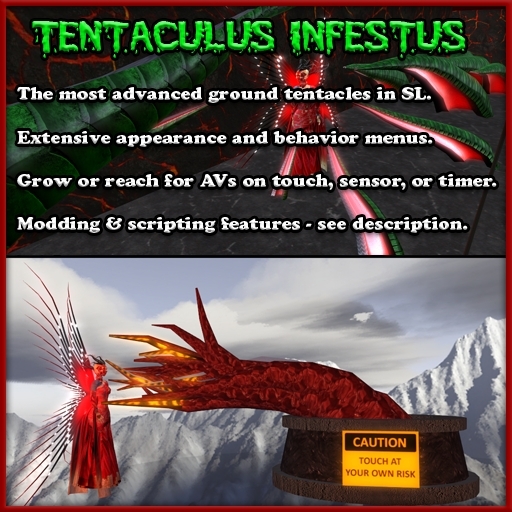 Second Life Marketplace - Tentaculus Infestus - Most Advanced ground ...