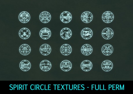 Second Life Marketplace - Spirit Circle Textures - Full Permission