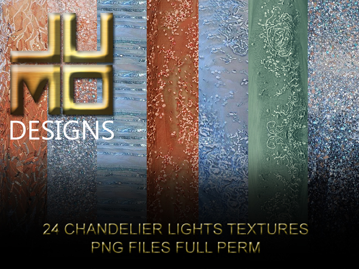 Second Life Marketplace - .:JUMO:. Chandellier Lights Textures