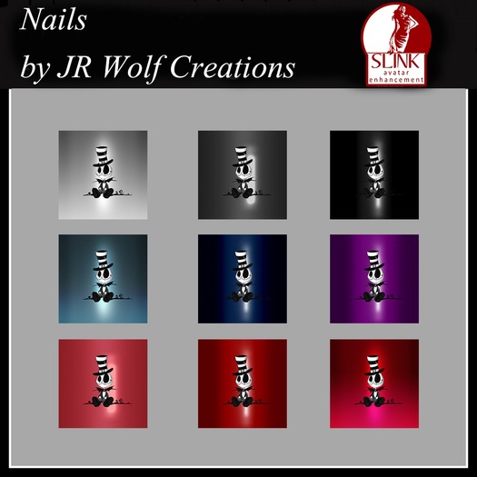 Second Life Marketplace - Skellington Nails Applier for Slink (JR Wolf ...