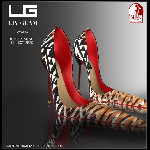 Second Life Marketplace - [LG] Boutique-[ SUMMER14] Ivyana Pointed Heel ...