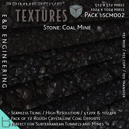 Second Life Marketplace - [bSCM002] 12 512px and 1024px Crystalline ...