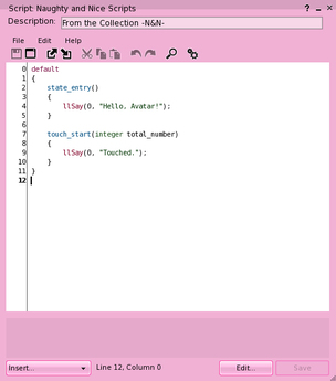 Second Life Marketplace - -N&N- Color Change Menu Script [Full Perm]