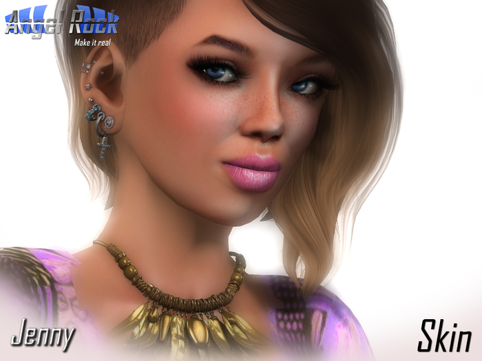 Second Life Marketplace - Angel Rock Skin Jenny APRICOT fat pack DEMO