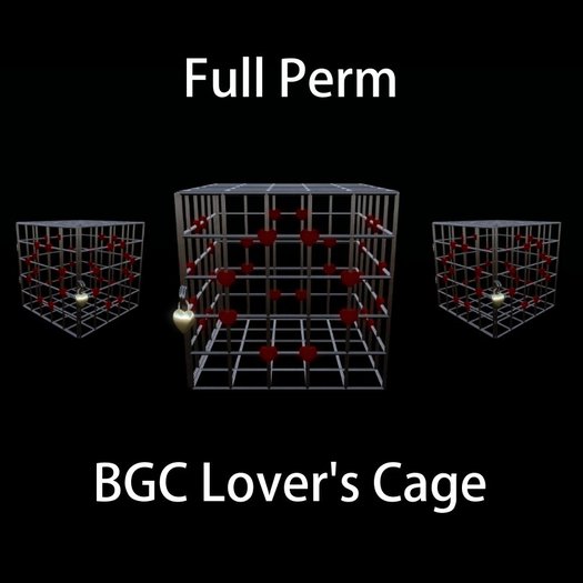 Second Life Marketplace - BGC Lover's Cage